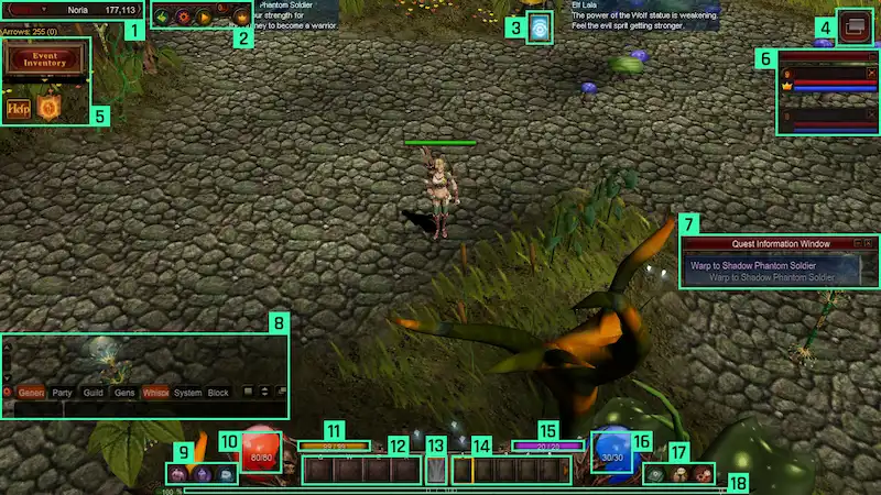 Game Screen Mu Online