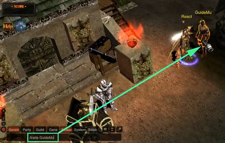 Trade Command Mu Online